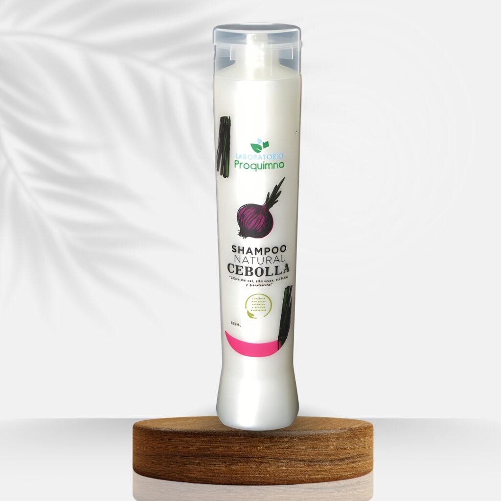 Shampoo natural de Cebolla – Laboratorio Proquimna